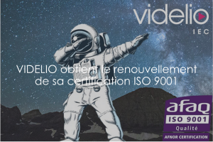 Certification AFAQ ISO 9001 - Blog - VIDELIO - IEC
